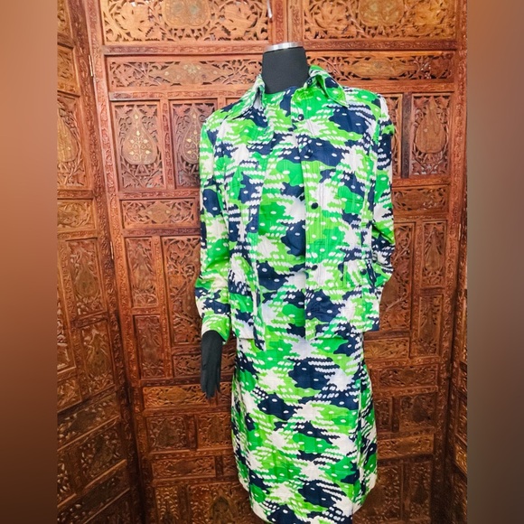 Polly Adams | Dresses | Vintage 96s Polly Adams Dress Jacket Suit ...